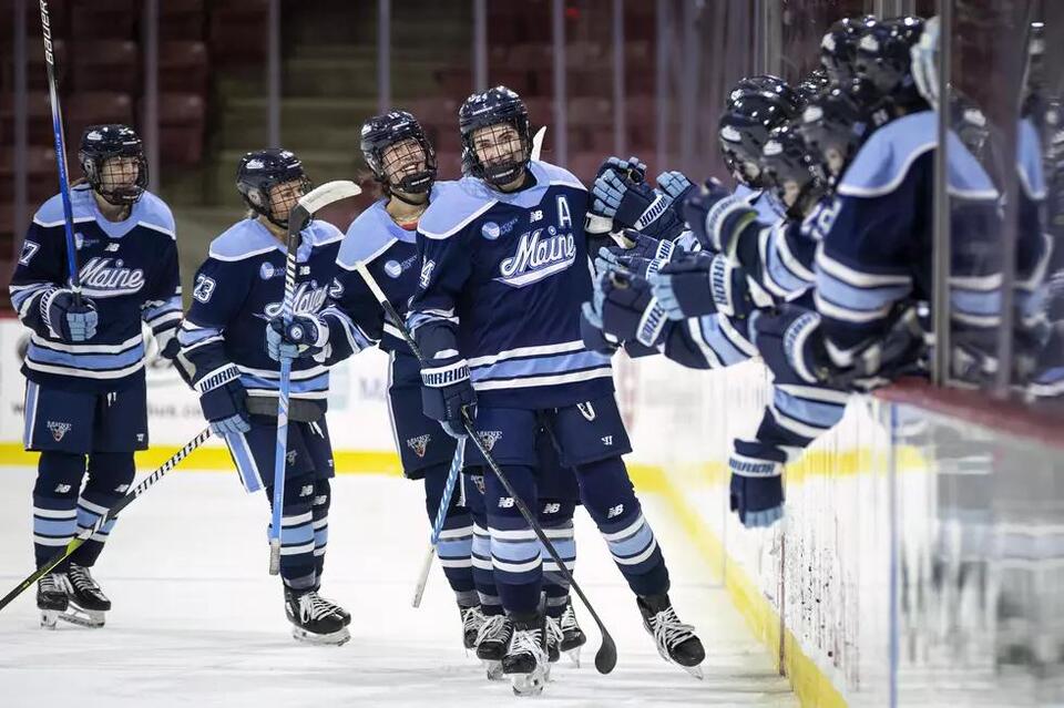 Maine Women’s Hockey Beats Harvard 3-2 in Overtime - NewsBreak