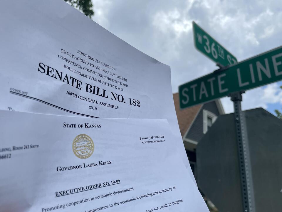 Examining the economic border war truce between Missouri and Kansas