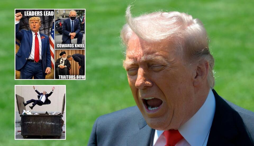 Trump Posts Bonkers Memes Slamming Political Foes From ‘Traitor’ Obama ...