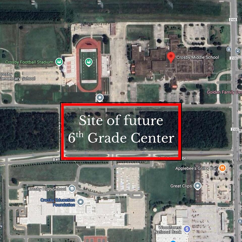 Crosby ISD to build new 6th grade center - NewsBreak