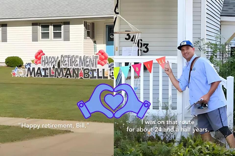 Mailman’s Final Day of 24-Year Route Is Making Everyone Cry Buckets ...