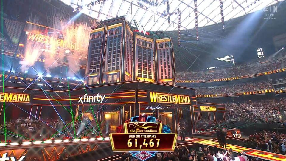 WWE Announces Sell Out Of 61,467 In Attendance For WWE WrestleMania 41 ...