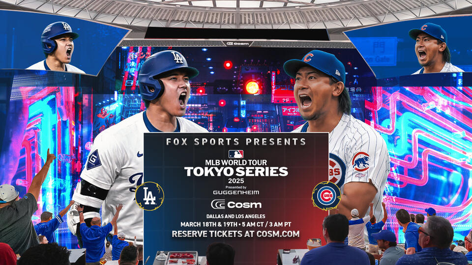 FOX Sports presents 2025 MLB Tokyo Series at Cosm: Ticket details ...