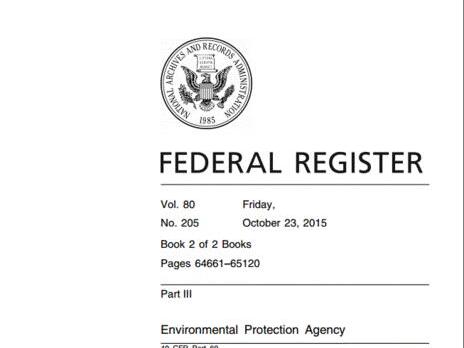 Federal Register weekly update: Ten significant documents added