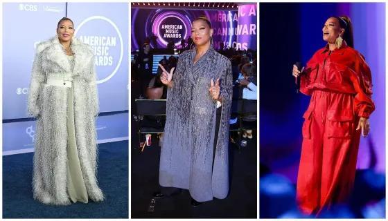 Red Carpet Rundown: Queen Latifah Serves Multiple Fashion Moments As ...