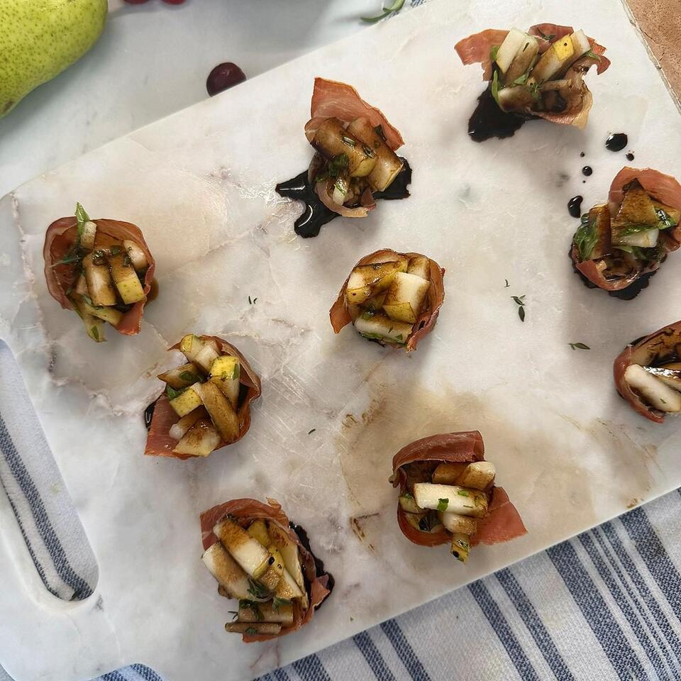 Elise Jesse’s Prosciutto Pear Cups - NewsBreak