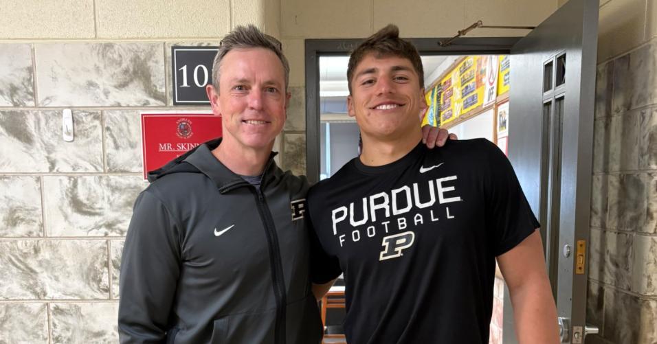 In-state LB Ethan Reyna commits to Purdue - NewsBreak