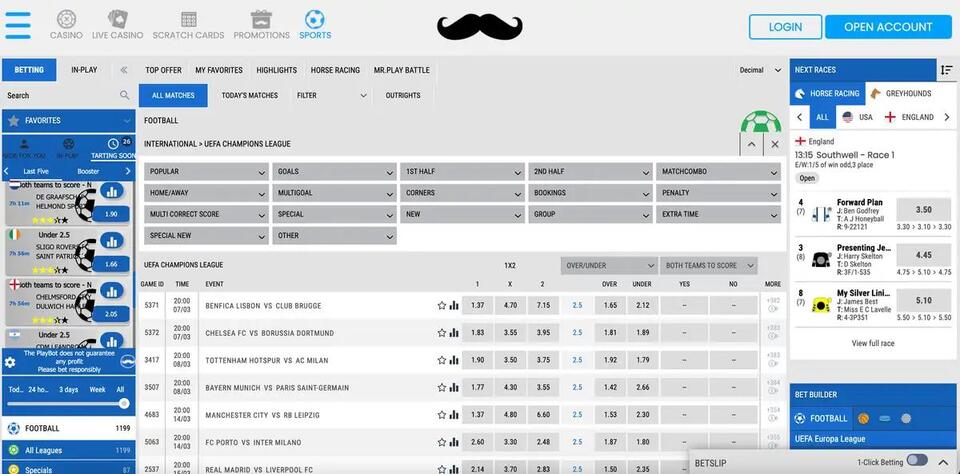 Mr. Play Bonus Code: Bet £10 Get £15 Free Bets - January 2026 - NewsBreak