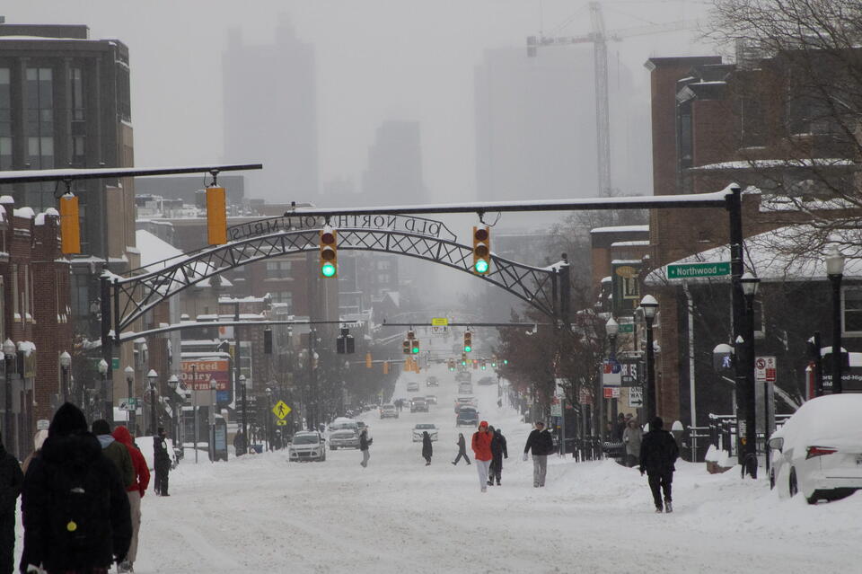 Ohio State students make best of Winter Storm Fern - NewsBreak