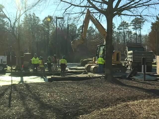 Three Chopt Road back open after water main break in West End - NewsBreak