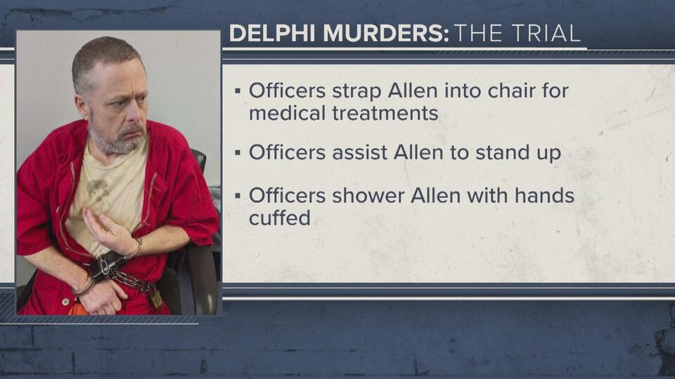 Jury sees Richard Allen's prison video | Delphi murders trial Day 14 ...