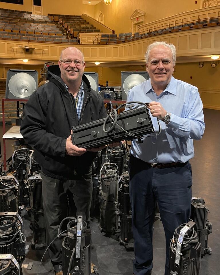 Eichelberger Performing Arts Center Donates Theatrical Lights to Delone ...