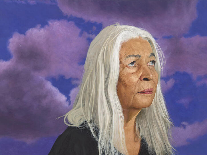 Angus McDonald awarded 2024 Archibald Prize ANZ People's Choice award