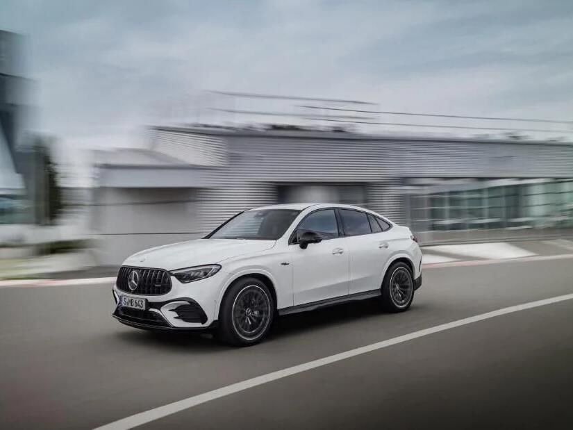 2024 Mercedes AMG GLC43 Coupe SUV drives like a sports car