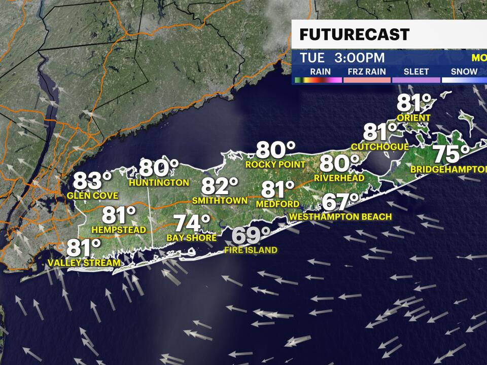 Sunny skies with humid weather and storms going into the holiday weekend