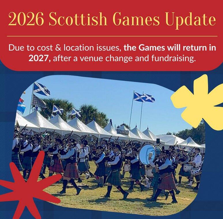 Charleston Scottish Games and Highland Gathering Canceled for 2026 ...