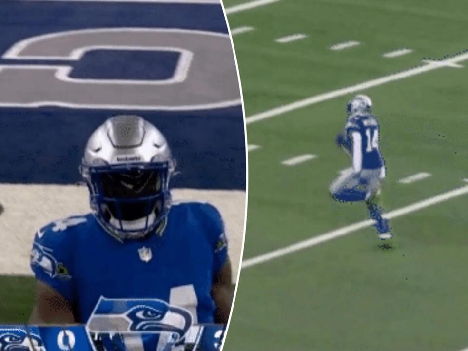 DK Metcalf trolls Cowboys in sign language after ridiculously fast TD