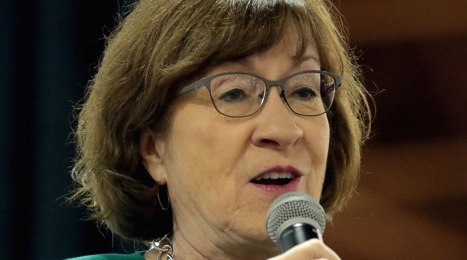 Senate Democrats Amplify Video of Protestors Outside Susan Collins ...