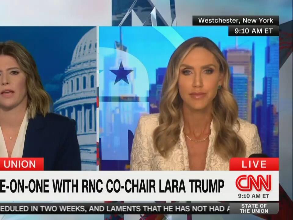 CNN Anchor Grills RNC Co-Chair Lara Trump for Attacking an Anti-Trump ...