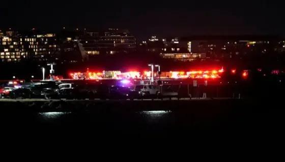 Plane Collides with Helicopter, Crashes into Potomac River - NewsBreak