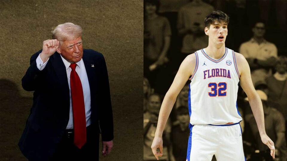 "You're a beautiful-looking guy!" – When Donald Trump met the tallest ...