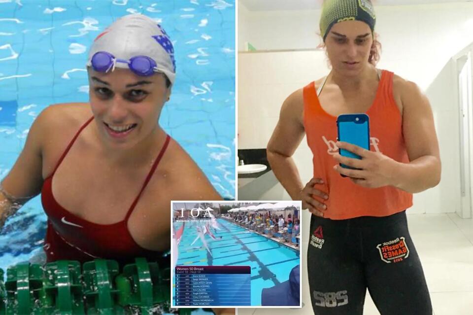 Transgender swimmer Ana Caldas wins 5 races at national championship ...