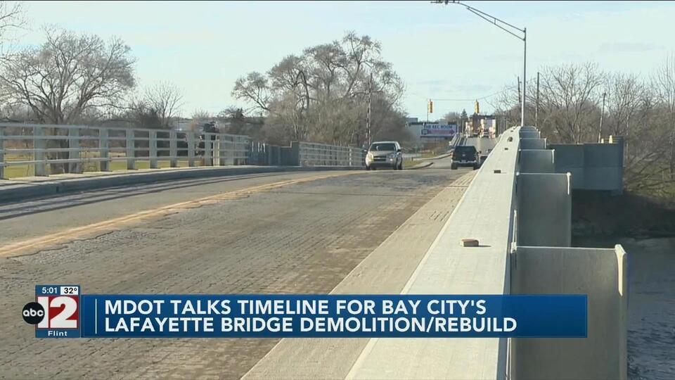 MDOT Talks timeline for Bay City's Lafayette Bridge demolition and ...