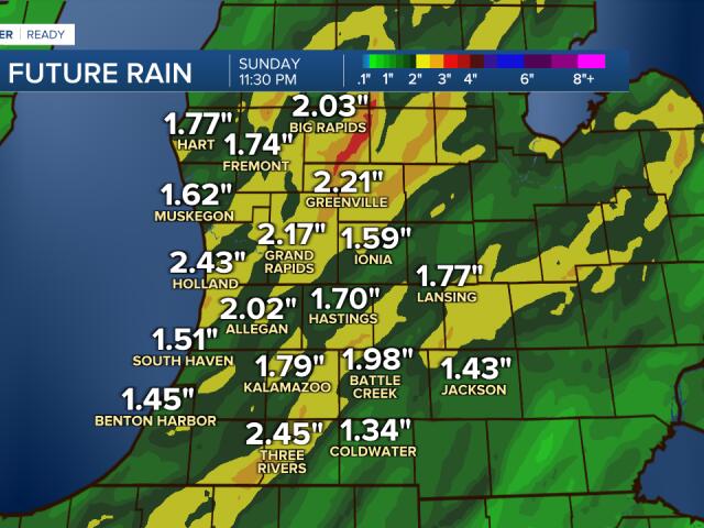 Weather Ready Alerts this weekend due to heavy rain - NewsBreak