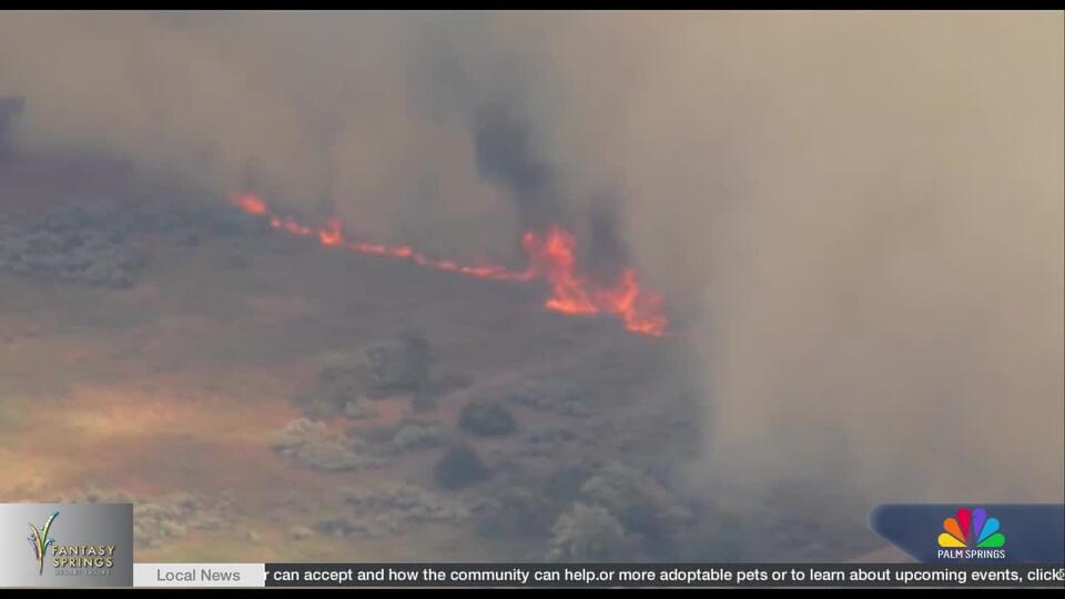 Dale Fire Near Anza Grows to 1,000 Acres, Prompts Evacuations - NewsBreak