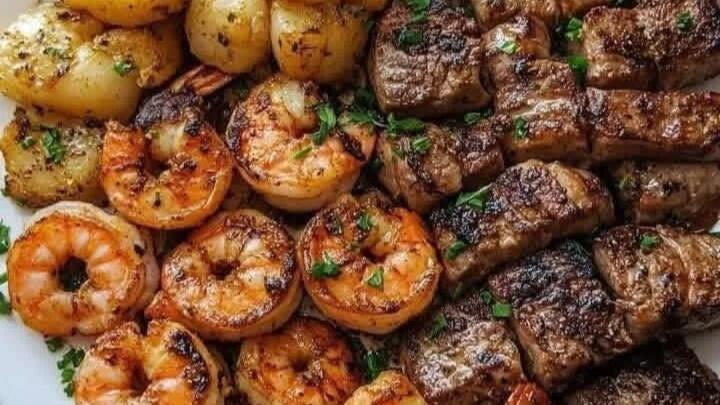 The Ultimate Grilled Lobster and Shrimp: A Simple Garlic Butter ...
