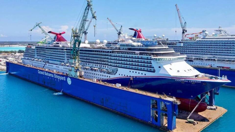 Two Carnival Ships Share New Design Element After Dry Dock Upgrades ...