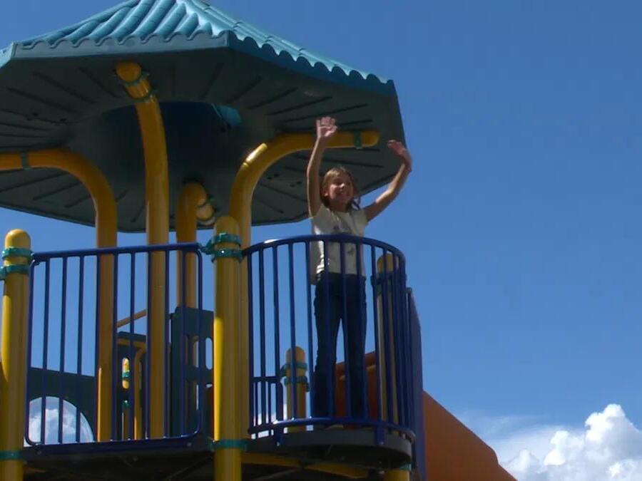 Playground opens designed by, made for Colorado school for the deaf and ...