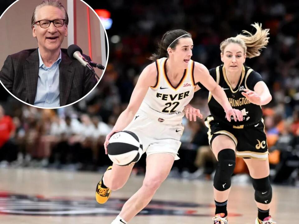 Bill Maher slams Caitlin Clark’s ‘catty’ teammates for not defending ...