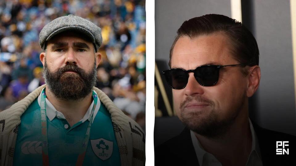 Jason Kelce Responds to Fans Insulting Leonardo DiCaprio for Appearing ...