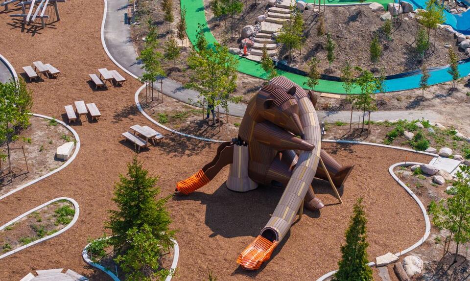 The Detroit Riverfront’s New Playground Will Have Kids Roaring with Fun ...