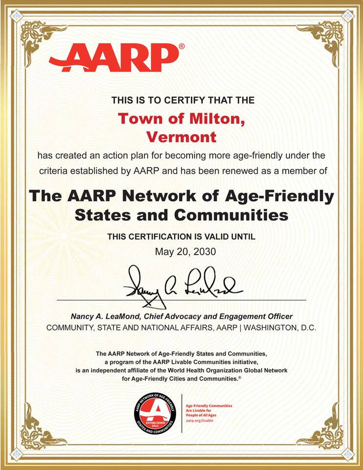 Town of Milton Charts a Bold Path Forward with Age-Friendly Action Plan ...