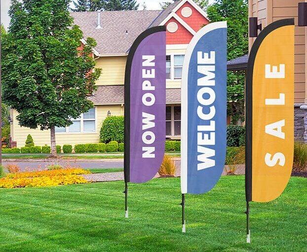 Planners take aim at feather flag signage - NewsBreak