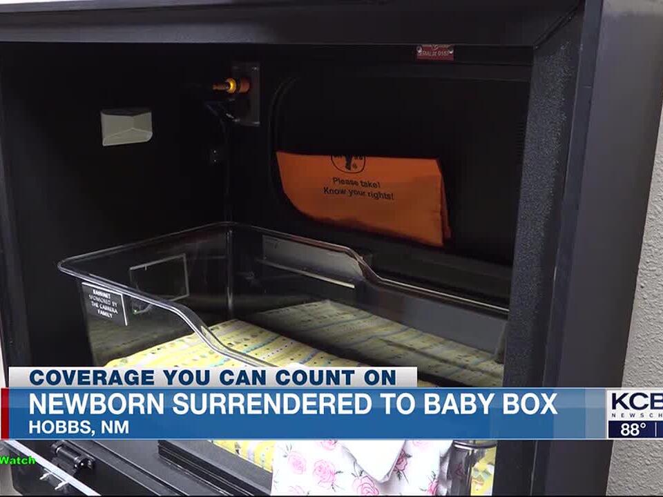 Newborn surrendered to baby box in Hobbs