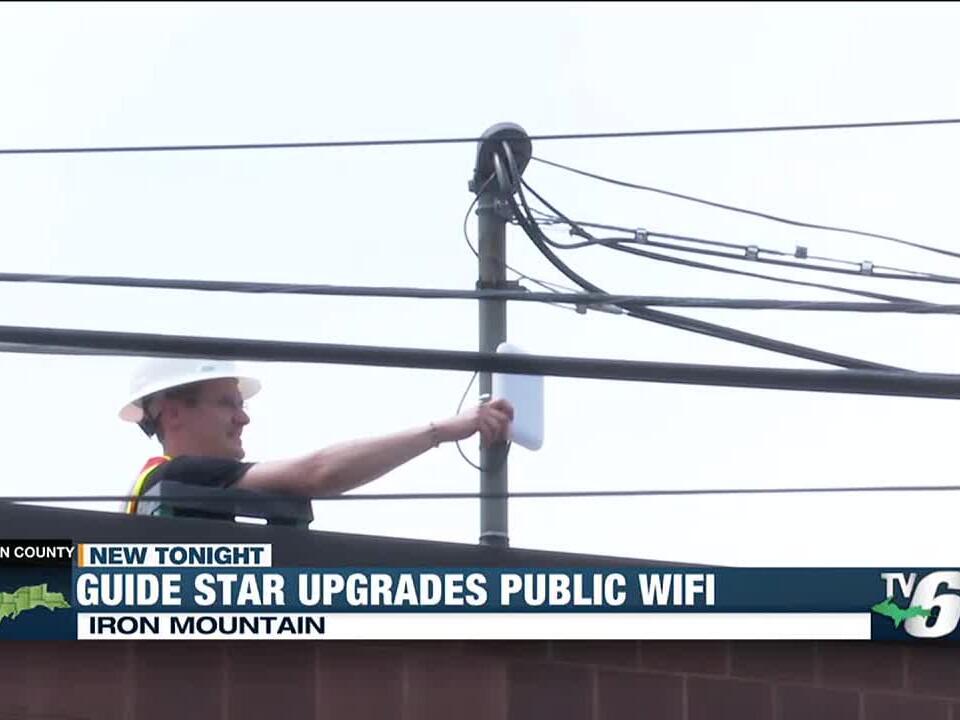 Guide Star upgrades public Wi-Fi in Iron Mountain