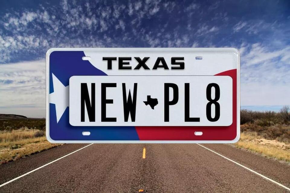 Spot These Sleek New Texas License Plates Hitting the Roads Across the ...