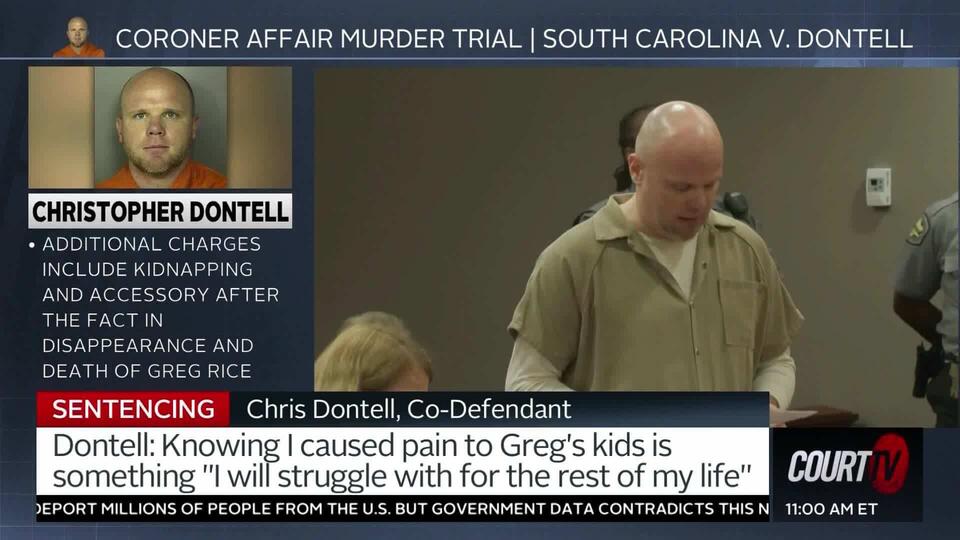 Christopher Dontell Tearfully Apologizes At Sentencing - NewsBreak