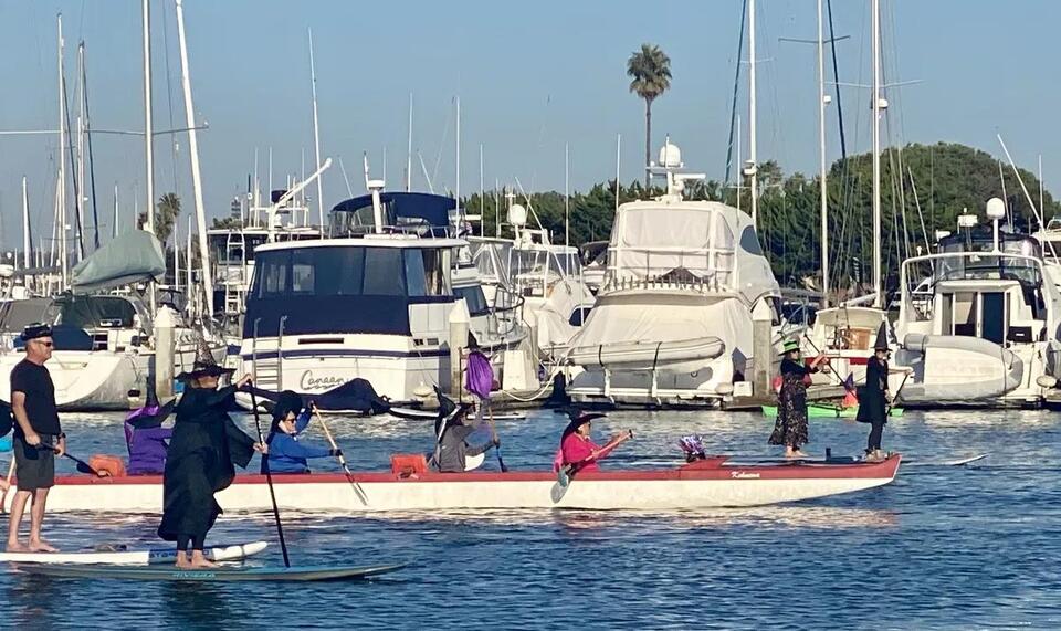 Witches Paddle brings Halloween Spirit to Ventura Harbor