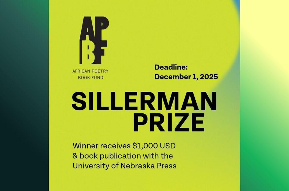 Sillerman First Book Prize for African Poetry Opens Submission for 2025 ...