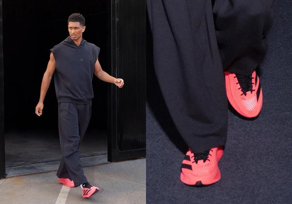 Jude Bellingham Reveals The adidas Climacool Laced In Solar Red - NewsBreak