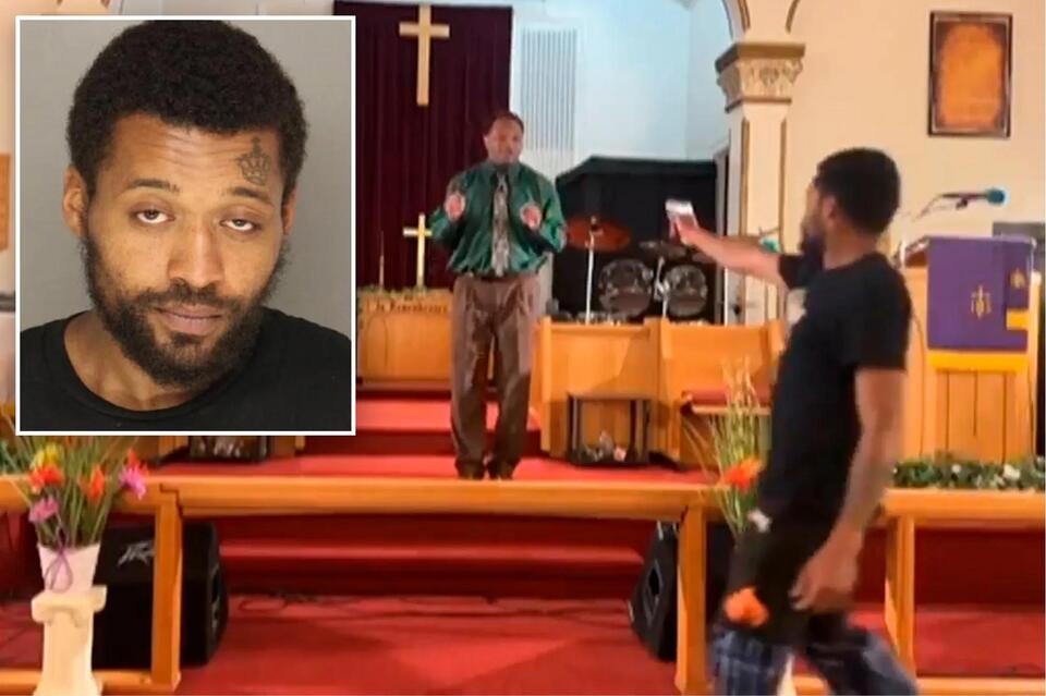 Suspect who pulled gun on pastor during livestreamed sermon charged ...