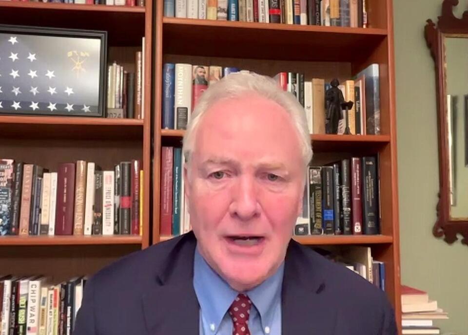 Sen. Van Hollen talks federal grants pause with Eastern Shore ...