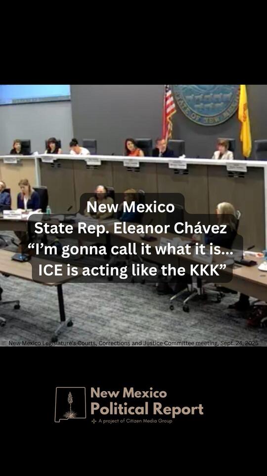 New Mexico Democratic lawmakers compare ICE to KKK, drawing sharp ...