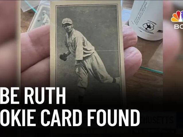 Rare Babe Ruth rookie card sells for more than $800K