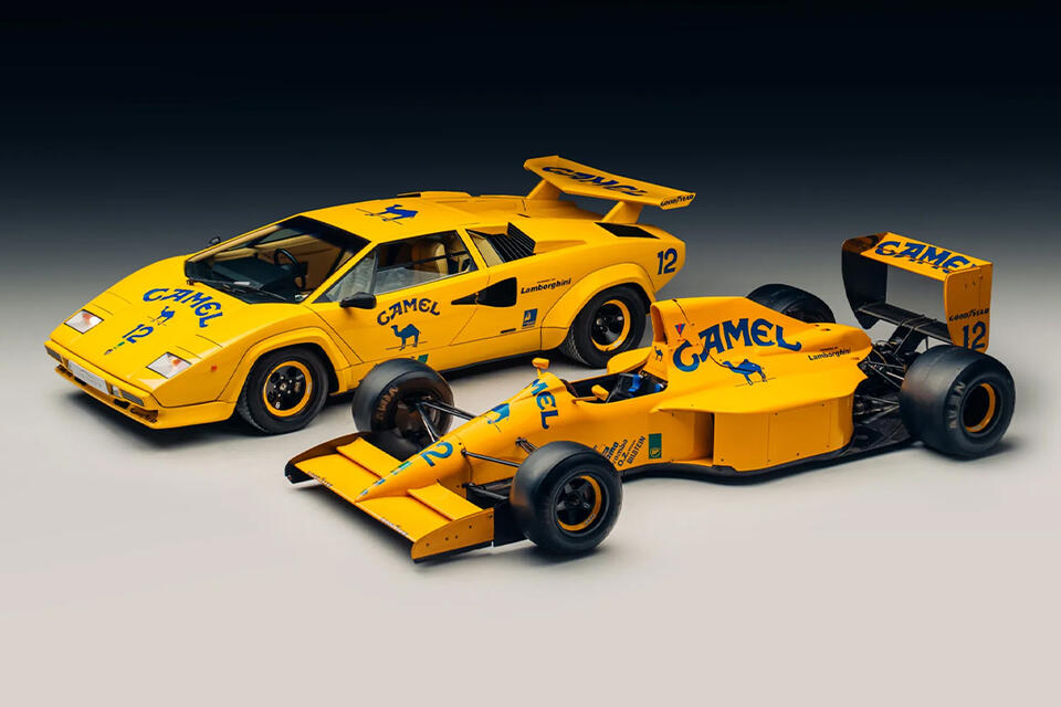 These Matching Lamborghinis Bring Back the Iconic Camel Racing Livery ...