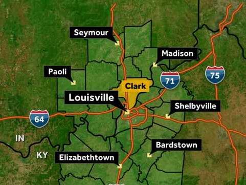 Police: Person dead after crash between car and train in Clark County